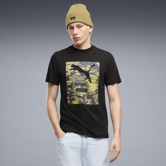 Puma T-shirt &agrave; motifs Camo PUMA Sport Homme, Accessoires, Noir, XXL