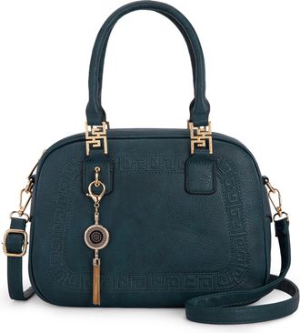 Montana West Kleine Handtasche mit Tragegriff oben für Damen, Umhängetasche, Handtasche, Sl Green