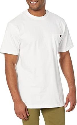 Dickies Lot de 2 t-Shirts à Poches à Manches Courtes pour Homme, Blanc, XL