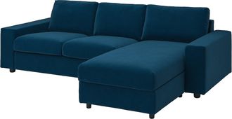 IKEA VIMLE 3er-Sofa mit Récamiere
