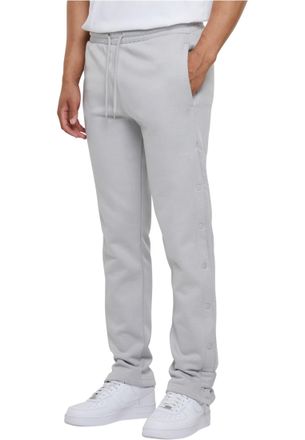 Urban Classics Herren Jogginghose Button Down Sweatpants lightasphalt 5XL