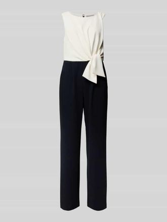 Christian Berg Cocktail Jumpsuit mit Knotendetail