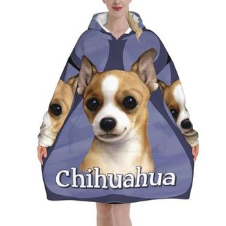 Generic Sweat &agrave; capuche pour femme et homme - Couverture &agrave; capuche surdimensionn&eacute;e pour adulte - Doux et chaud