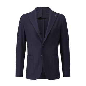 Tagliatore Sakko aus Baumwolle - - Jackets - Herren - Blau - L