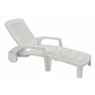 Grosfillex Bain De Soleil Fidji Blanc Gx