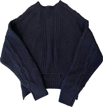 Dondup Femme, Pulls, Bleu, Taille: 38 FR Dolcevita Pullover