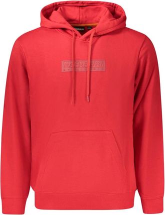 Napapijri Sweat &agrave; capuche Box Logo - Homme - Sweatshirts et sweats &agrave; capuche - Rouge - Taille: XL