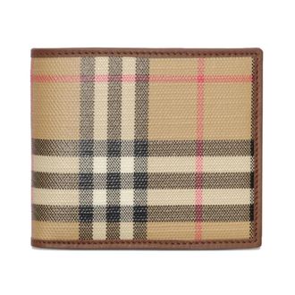 Burberry Check Wallet - - Accessories - Herren - Beige - ONE SIZE