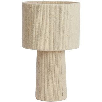 Light & Living Light & Living - lampe de table - Pitino - beige - jute - E27