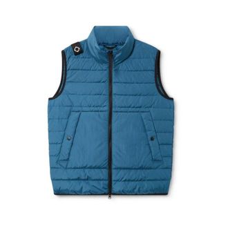Mastrum Sturmblaues Daunenstepp-Gilet - - Jackets - Herren - Blau - L