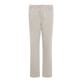 Brunello Cucinelli Homme, Pantalons, Beige, Taille: XL Pantalon Chino
