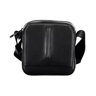 Calvin Klein Schwarze Polyester Herren Umh&auml;ngetasche - - Bags - Herren - Schwarzk - ONE SIZE