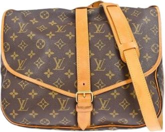 Louis Vuitton unisex, Pre-owned, Brun, Taille: ONE Size Sac &agrave; main Saumur Pre-owned
