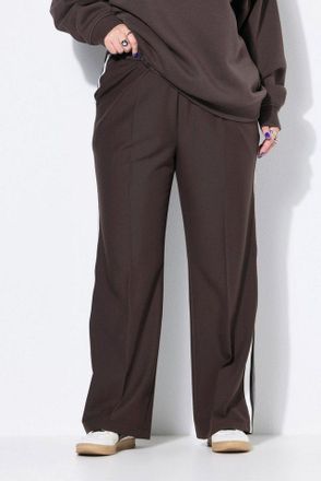 STUDIO UNTOLD Schlupfhose Hose Straight Wide Legs Seitenstreifen