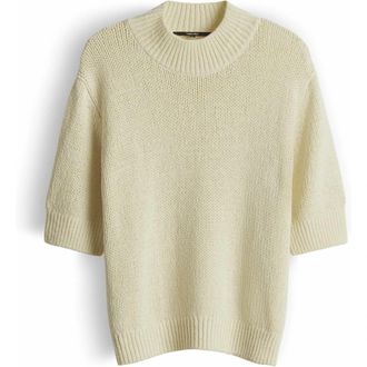 someday Rundhalspullover - - Knitwear - Damen - Beige - L