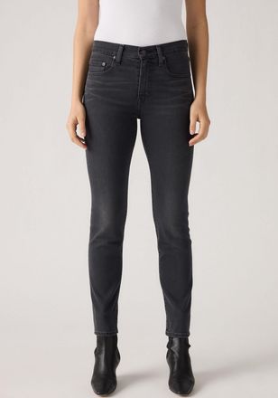 Levi's Straight-Jeans LEVIS 724 HIGH RISE STRAIGHT, Damen, Gr. 26, Länge 32, together time, Denim/Jeans, Obermaterial: 85% Baumwolle, 7% Lyocell, 6% Elastomu