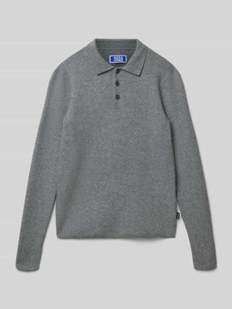 Jack & Jones Regular Fit Poloshirt in Strick-Optik Modell Bradfort