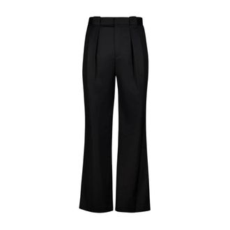 Casablanca Homme, Pantalons, Noir, Taille: L Wide Pantalons