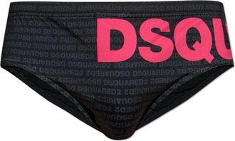 Dsquared2 Homme, Maillots de bain, Noir, Taille: S Slip de bain