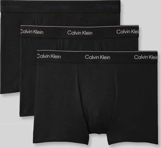 Calvin Klein Underwear Regular Fit Trunks aus Baumwoll-Mix im 3er-Pack