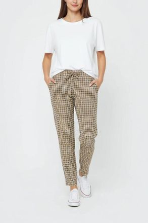 Gerard Darel Pantalon droit en m&eacute;lange de lin - Ficelle
