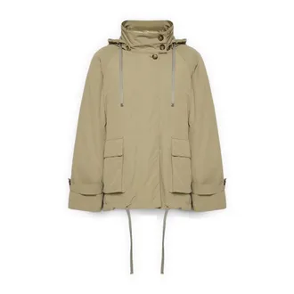 Elena Miro Femme, Vestes, Vert, Taille: 46 FR Parka 3 en 1 avec poches cargo