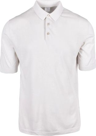 Eleventy Homme, Tops, Beige, Taille: 2XL Polo en maille
