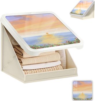 Generic Badezimmer-Wandregal mit Aufbewahrungsm&ouml;glichkeit, 38 x 38 cm, wasserdicht, faltbar, wandmontiert (ohne Bohren), mit Haken, platzsparende Aufbewahrung