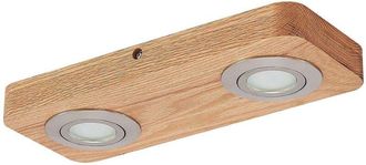 Lindby Deckenlampe Mikari aus Holz f&uuml;r Wohnzimmer & Esszimmer von Lindby