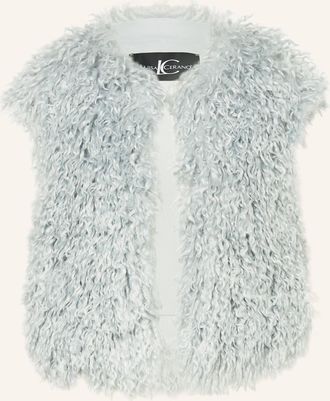 Luisa Cerano Luisa Cerano Kunstfell-Weste blau