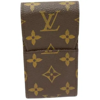 Louis Vuitton Pre-owned Etui Cigarette Monogram Cigarette Case - Homme - Pre-owned - Brun - Taille: ONE Size