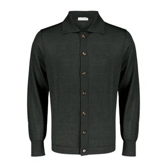 Autore Cardigan Freeman - - Knitwear - Herren - Gr&uuml;n - M