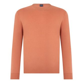Fedeli Homme, Pulls, Orange, Taille: M Tricots