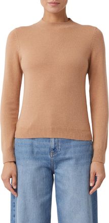 Comma Femininer Kaschmirmix-Pullover