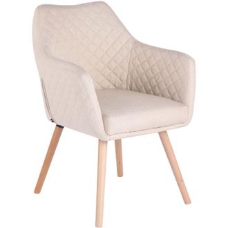 Clp Esszimmerstuhl Gent Stoff natura creme