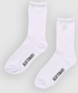Blue Tomato Ruffle Icon Socken blue smiley