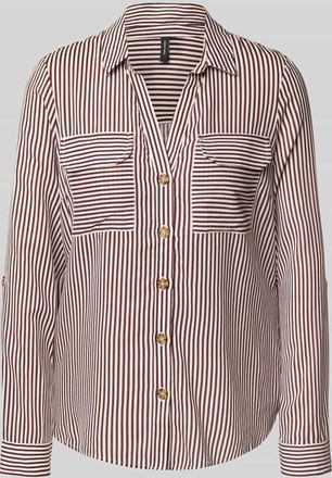 Vero Moda Regular Fit Hemdbluse aus reiner Viskose Modell BUMPY