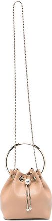Jimmy Choo London Sac Port&eacute; &Eacute;paule - Couleur Chair
