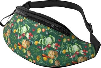 Generic H&uuml;fttasche Stylisch Bauchtasche Vegan Multifunktionale Handytasche Tasche F&uuml;r Radfahren Reisen Wandern 14X35Cm