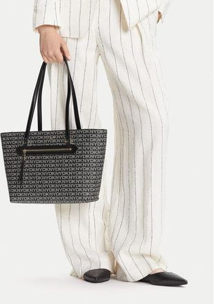 DKNY Handtasche Bryant Ave Md Tote R42AYE20 Schwarz