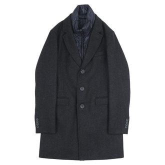 Herno Einreihiger Mantel - - Coats - Herren - Blau - S