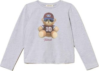 Twin-Set Pontons &agrave; double set gris