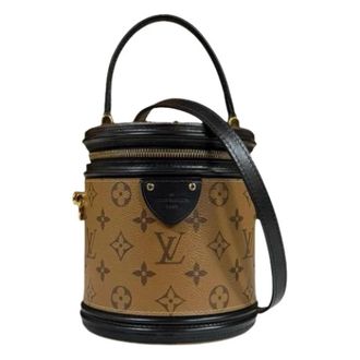 Louis Vuitton Pre-owned Monogram Reverse Bucket Bag - - Pre-owned - Damen - Braun - ONE SIZE