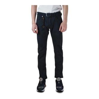 Incotex Dunkelblaue Herrenhose Slim Fit - - Trousers - Herren - Blau - W38