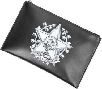 Dior Crossbody Bags - Star and Rose Zip Clutch - Gr. unisize - in Schwarz - f&uuml;r Damen