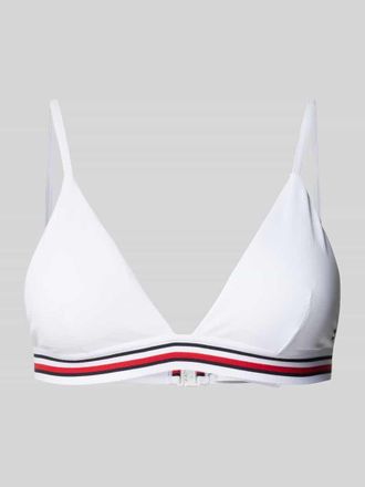 Tommy Hilfiger Bikini-Oberteil mit verstellbaren Spaghettitr&auml;gern