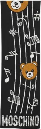 Moschino Strickschal - - Accessories - unisex - Schwarzk - ONE SIZE