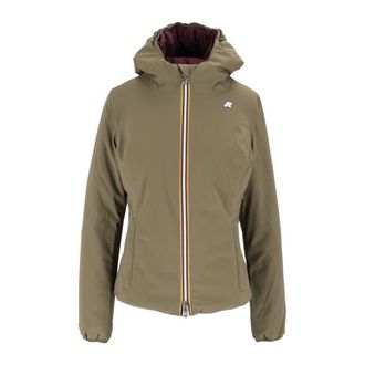 K-Way Lily St Warm Double Corto - - Jackets - Damen - Gr&uuml;n - M