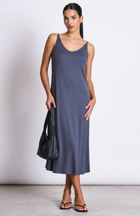 JAN 'N JUNE Damen vegan Kleid Midi Triangle Turbulence
