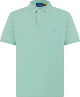 Polo Ralph Lauren Homme, Tops, Vert, Taille: XL Pique Cotton Polo